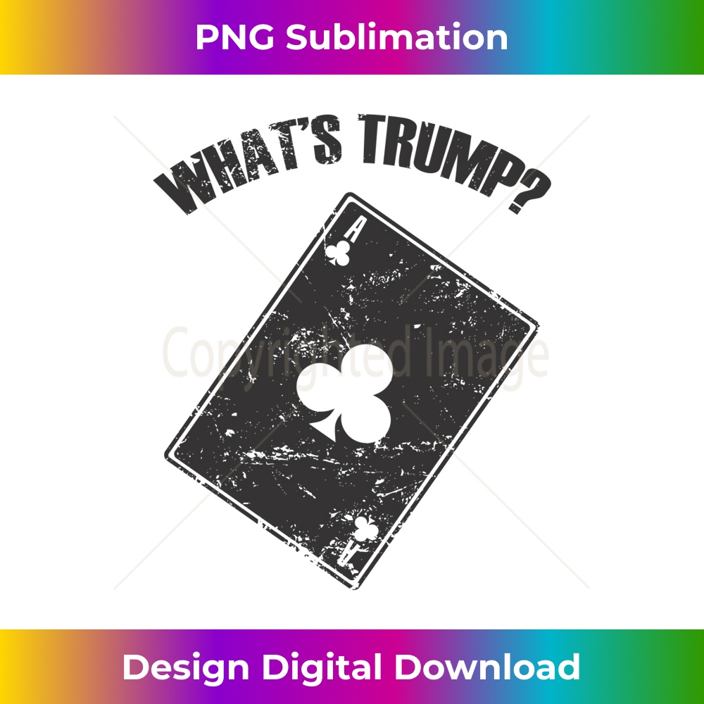 What is Trump Euchre Card Game Cards Long Sleeve - Classic S | Inspire ...