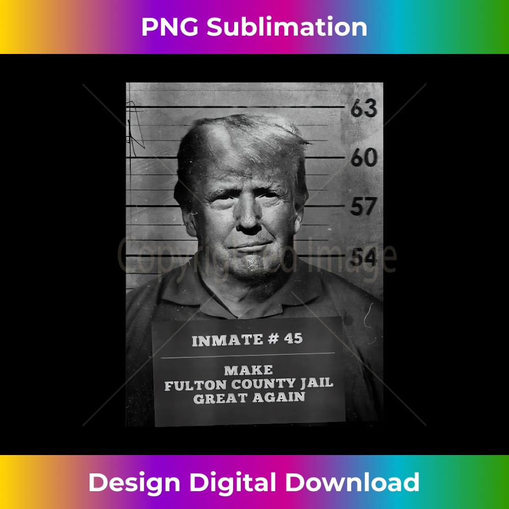 Trump Mug Shot - Make Fulton County Jail Great Again - Sleek | Inspire ...