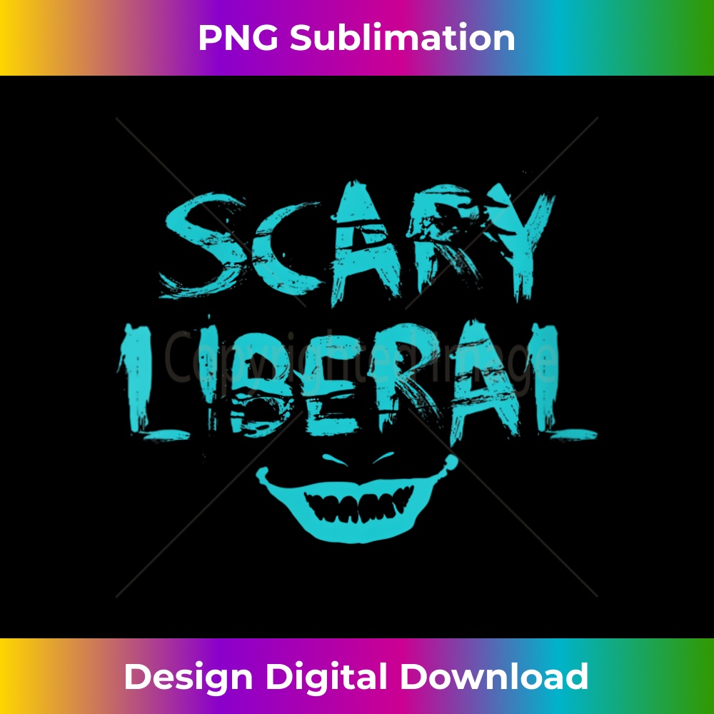 Womens Scary Liberal - Political graphic - Anti -Trump V-Nec | Inspire ...