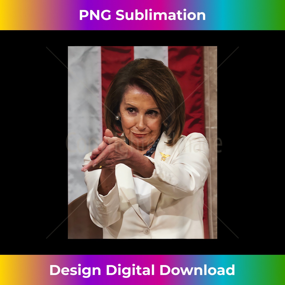 Funny Nancy Pelosi Clap Back T-shirt Anti Trump Meme Tee - U | Inspire ...