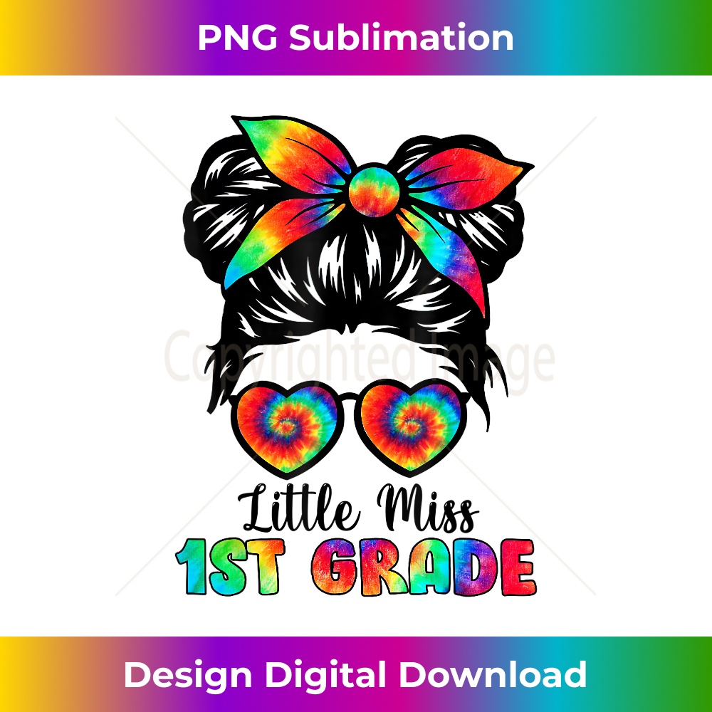 Little Miss First Grade Girl Back To School 1st Grade - Mini - Inspire ...