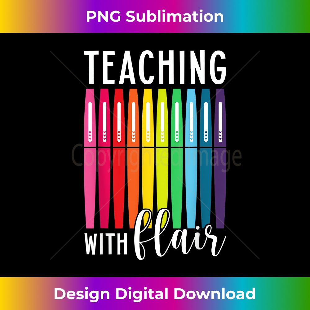 Rainbow Flair Pen Teaching With Flair Teacher Back To School | Inspire ...
