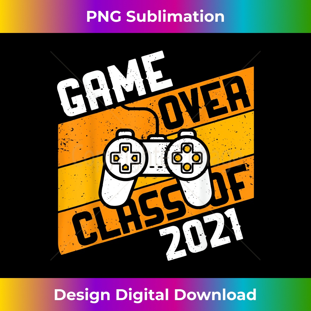 Game Over Class of 2021 Video Games Graduation Gamer - Edgy | Inspire ...