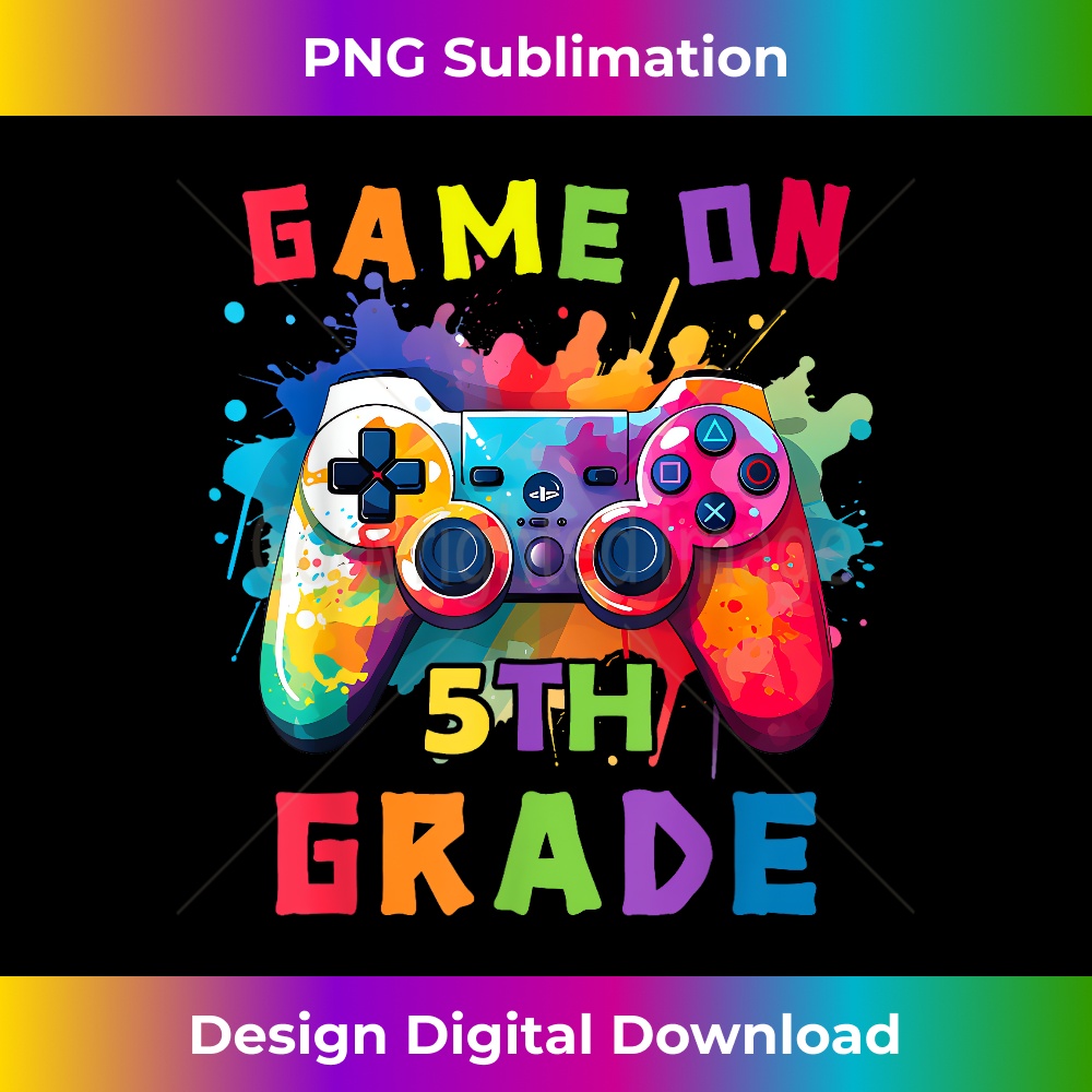 Back To School Game On 5th Grade Funny Gamer Kids Boys - Bes | Inspire ...