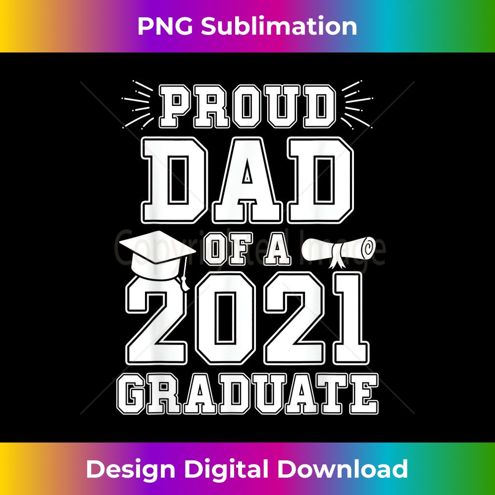 Mens Proud Dad of a 2021 Graduate School Graduation Father P | Inspire ...