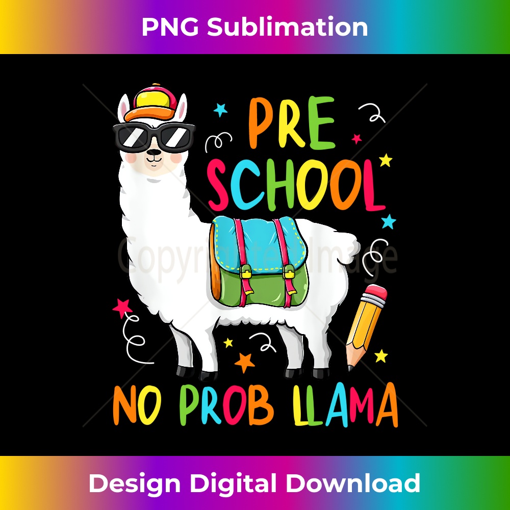 Preschool No Prob-Llama First Day Of School Teacher Kids Lon | Inspire ...