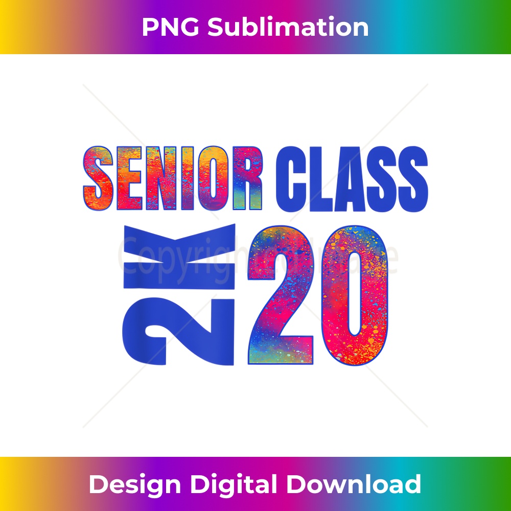 Senior 2020 Senior Class Of 2K Cool Textured Graduate Gift - | Inspire ...