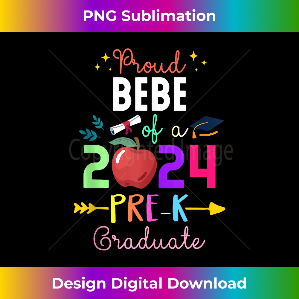 Proud BEBE Of a 2024 Pre-K Graduate 2024 Graduation For Tank | Inspire ...