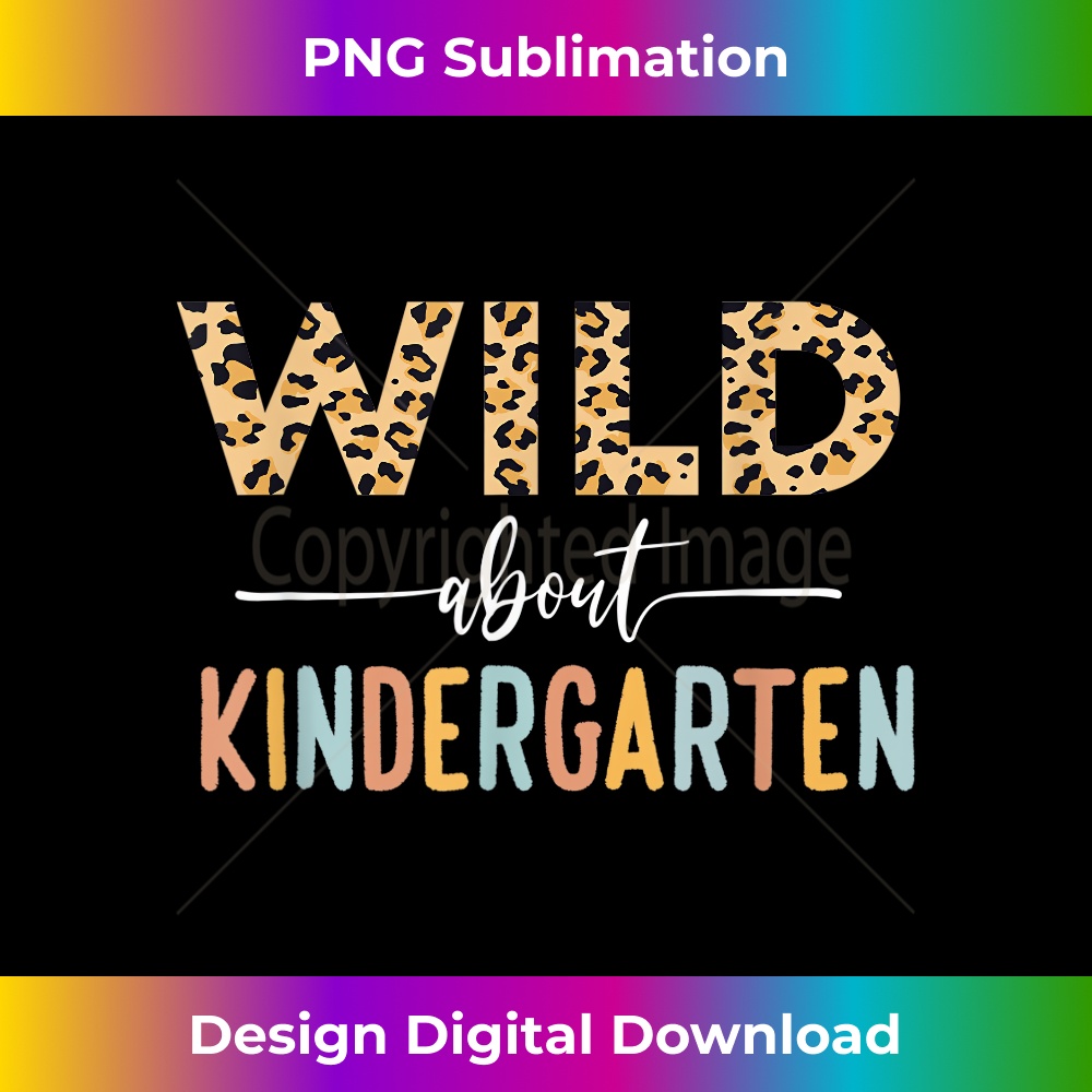 Wild About Kindergarten Leopard Girls Teacher Back To School | Inspire ...