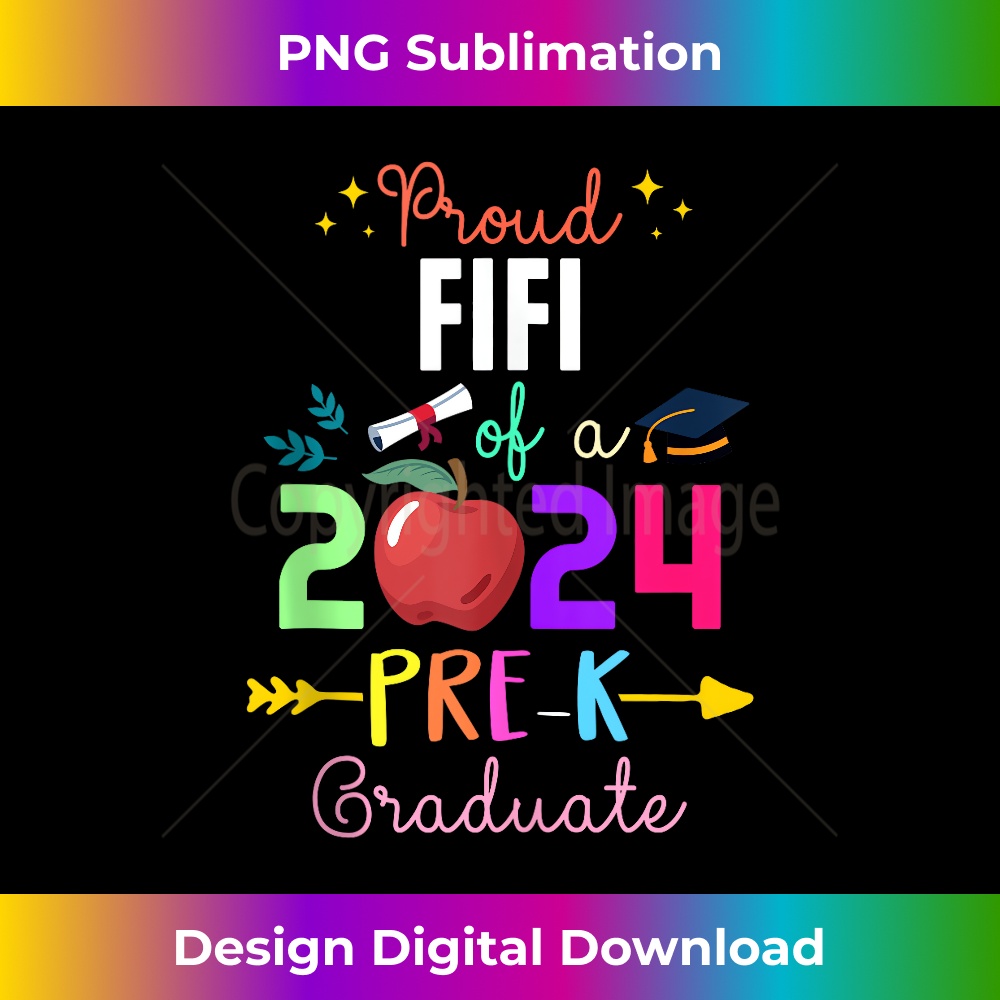 Proud FIFI Of a 2024 Pre-K Graduate 2024 Graduation For Tank | Inspire ...