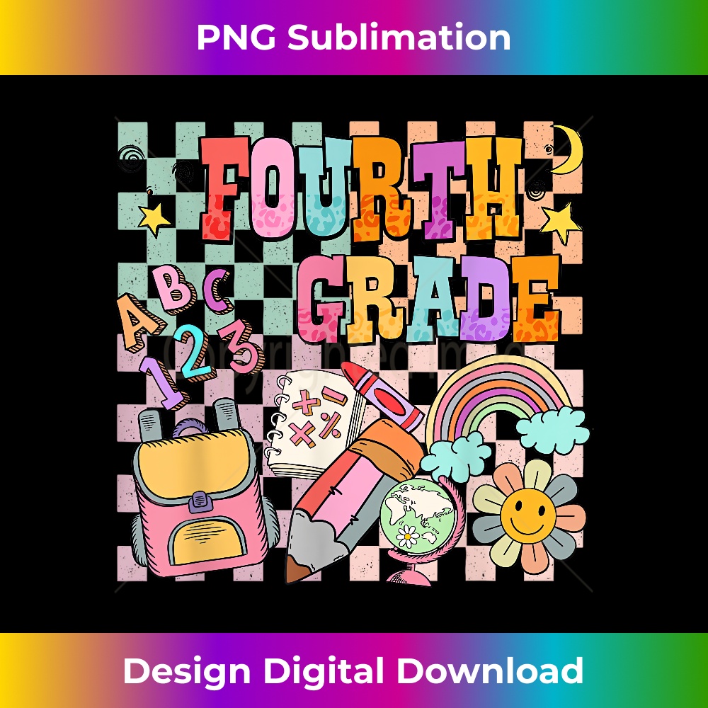 Colorful Welcome Fourth Grade Back To School Teacher Student - Inspire ...