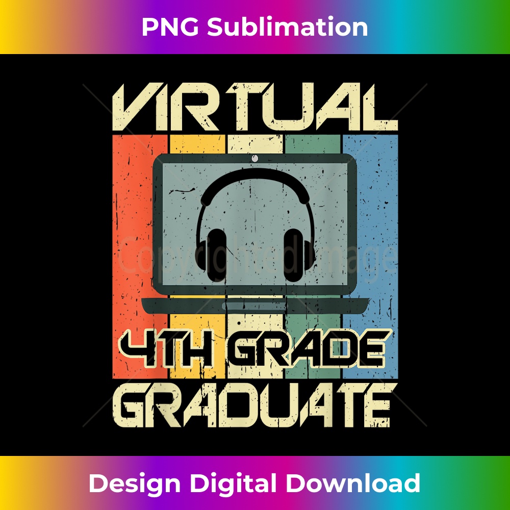 4th Grade Graduation Gamer Virtual Graduate - Deluxe PNG Sub | Inspire Uplift
