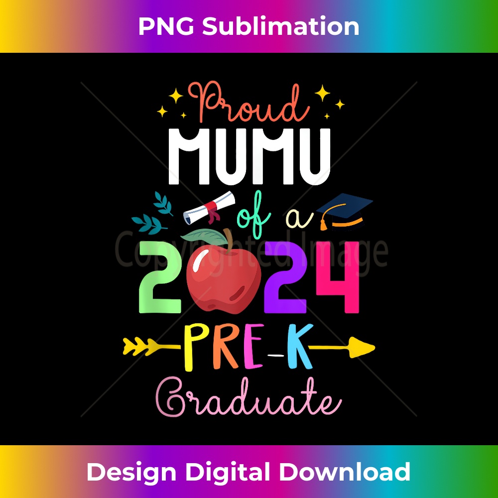 Proud MUMU Of a 2024 Pre-K Graduate 2024 Graduation For Tank - Inspire ...