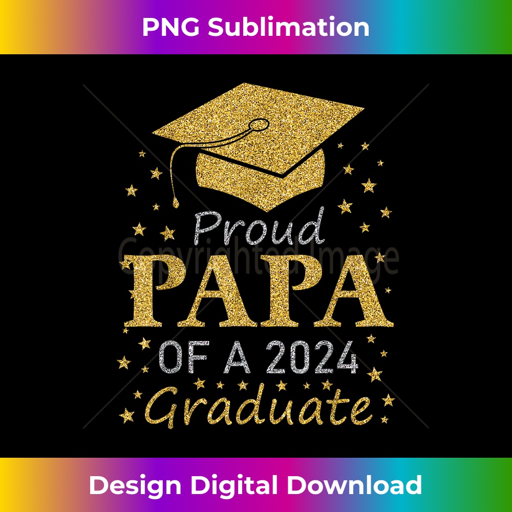 Proud Papa Senior Graduation Cap Class of 2024 Graduate - Fu - Inspire ...