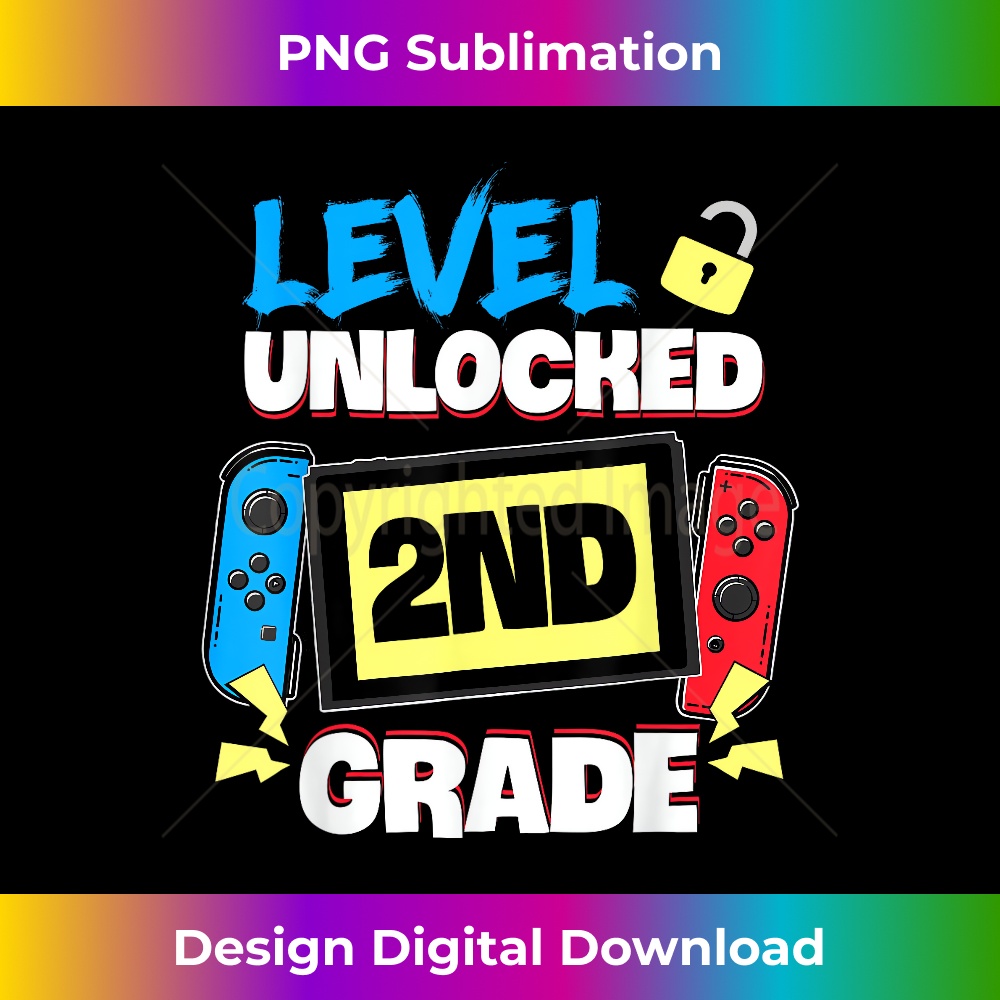 Level 2nd Grade Unlocked Back To School First Day Boys Girls | Inspire ...