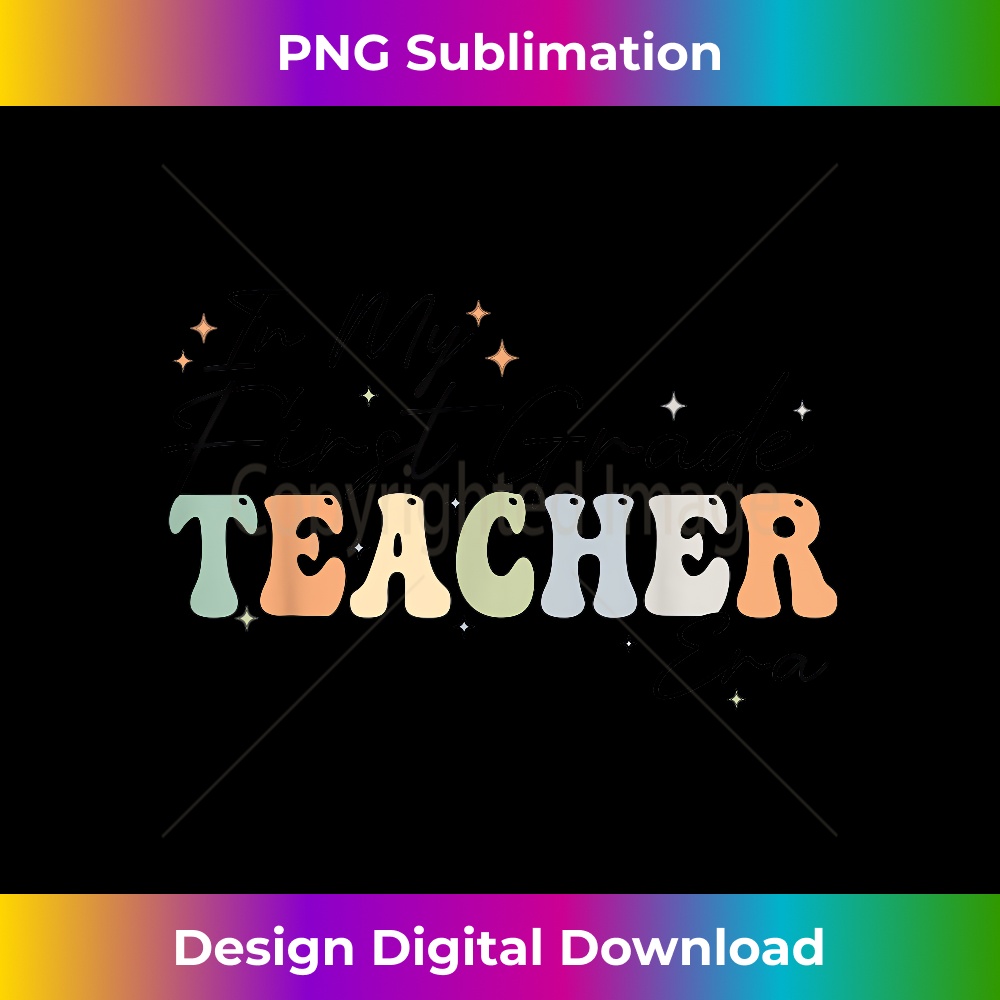 In My First Grade Era Retro Groovy Back To School Teachers - | Inspire ...