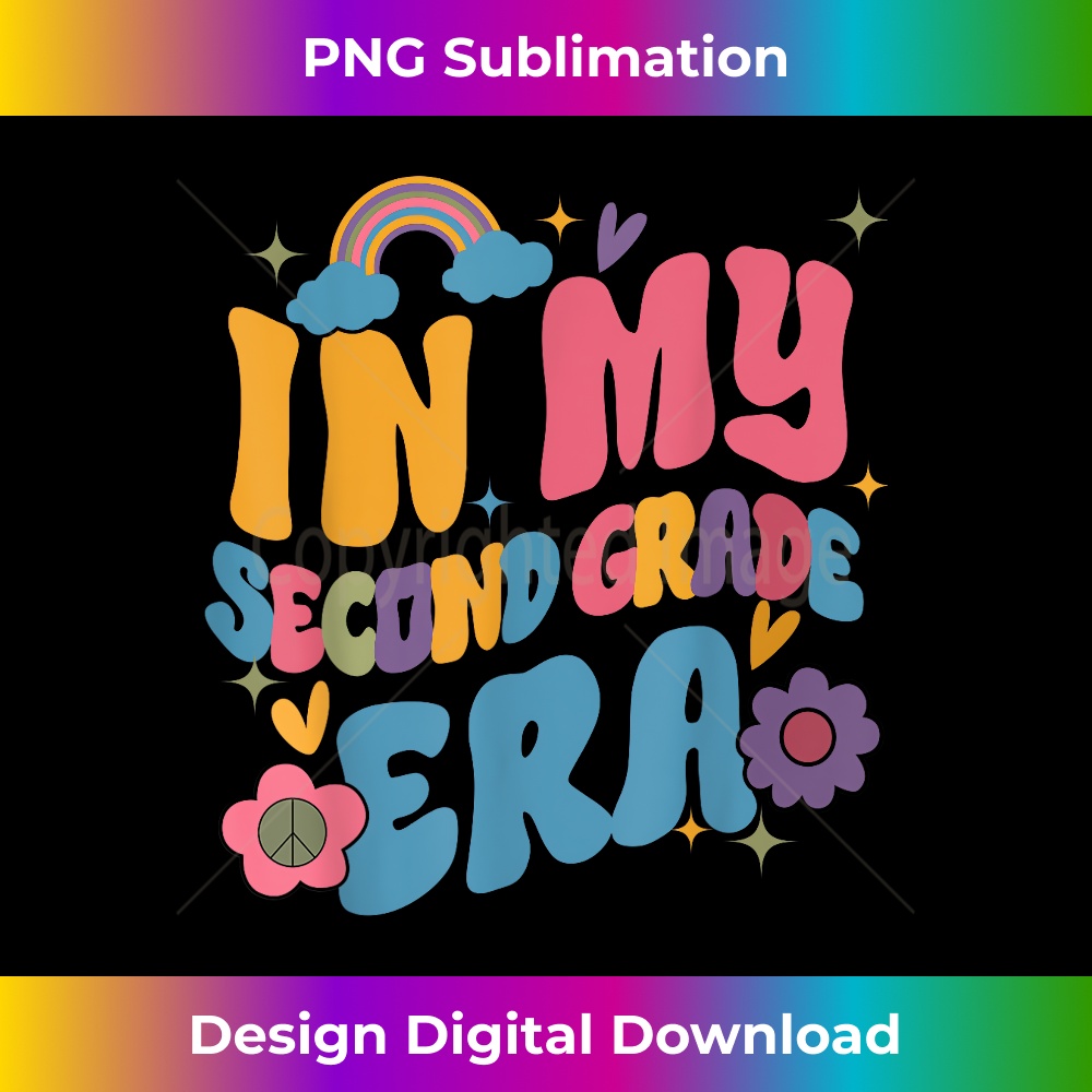 In My Second Grade Era Retro 2nd Grade Back To School Kids - - Inspire ...