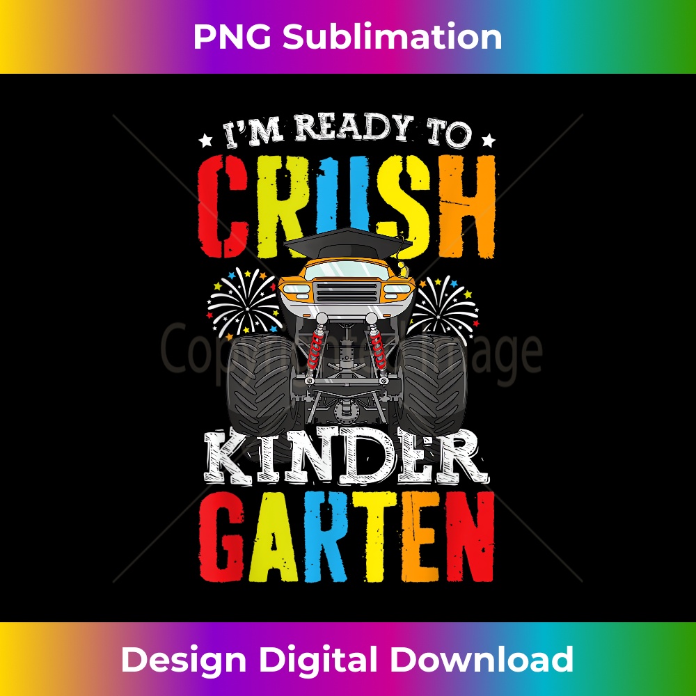 Im Ready To Crush Kindergarten Monster Truck Back To School | Inspire ...