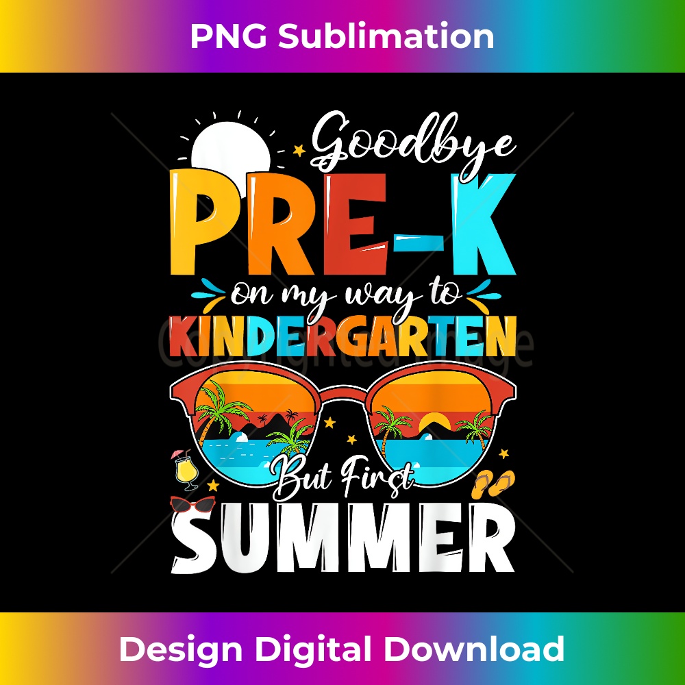 Goodbye Pre-k Graduation To Kindergarten Hello Summer Kids - - Inspire ...