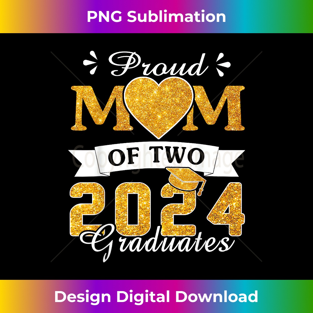 Proud Mom of Two 2024 Graduates Mother Class of 2024 Senior | Inspire ...