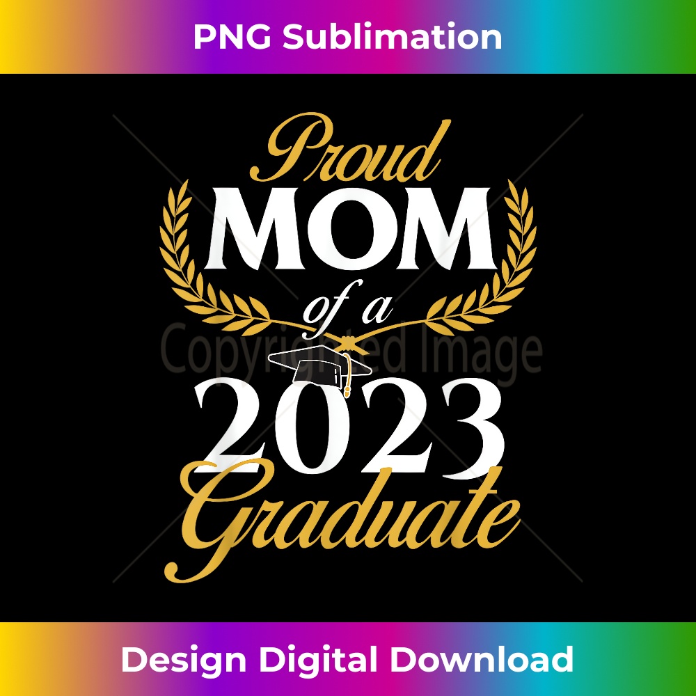 Proud Mom Of A 2023 Graduate - Graduation Matching Family - | Inspire ...