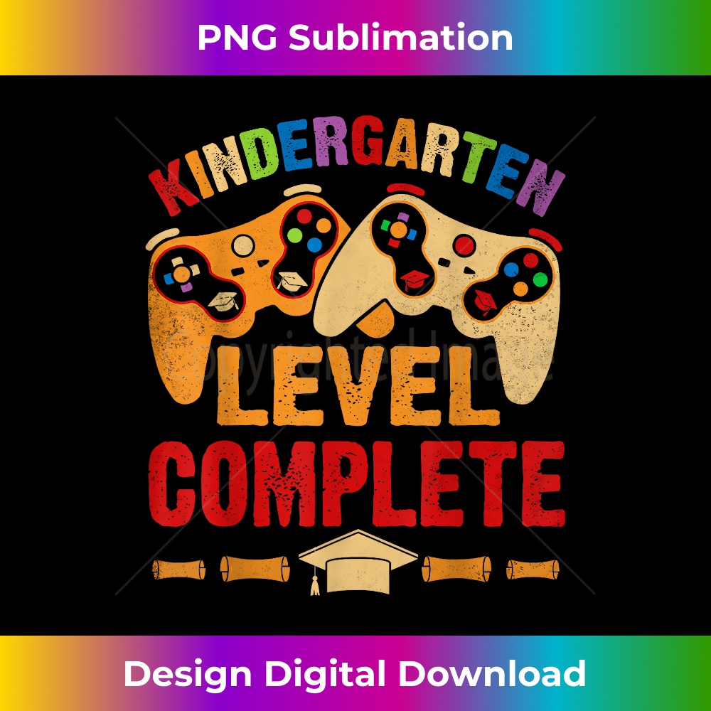 Kindergarten Level Complete Graduation Last Day School Kids - Inspire ...