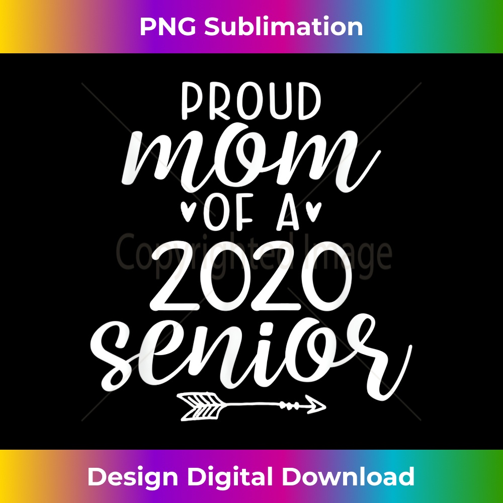 Proud Mom Of A 2020 Senior High School Graduate Parent Gift | Inspire ...