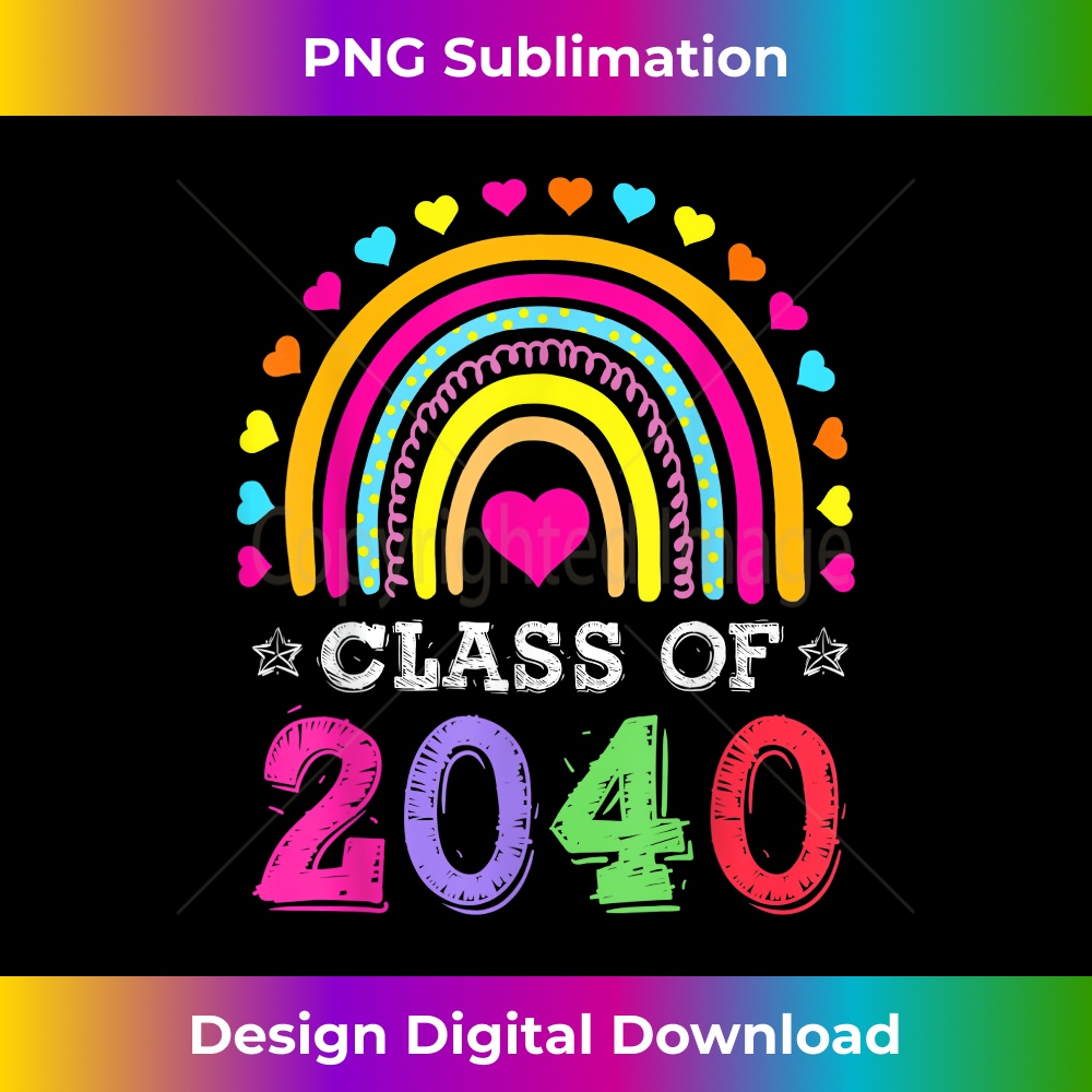 Class Of 2040 Kids Graduation Pre-K Graduate Rainbow - Minim | Inspire ...