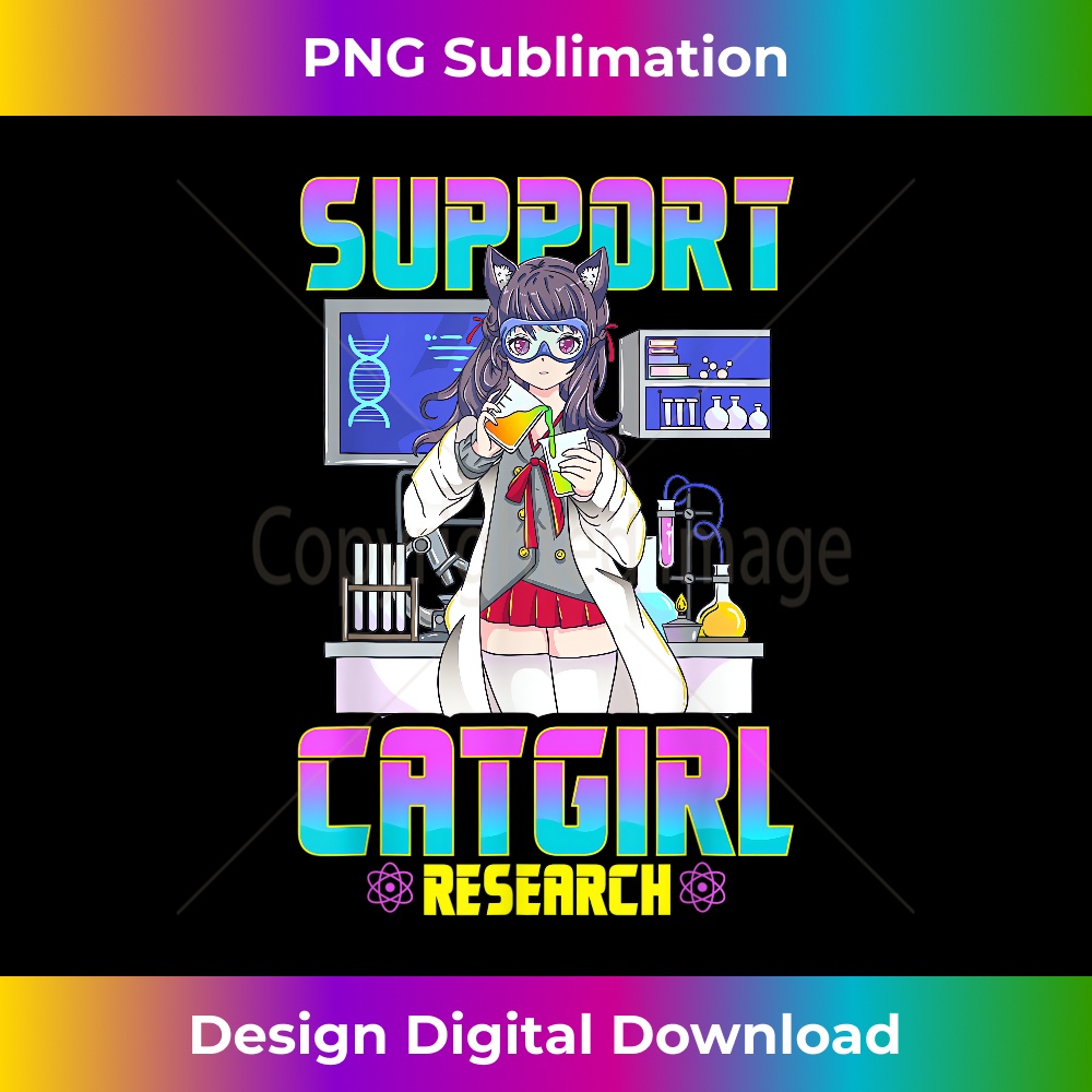 Support Catgirl Research Cute Anime Cat Girl Waifu Meme Neko | Inspire ...