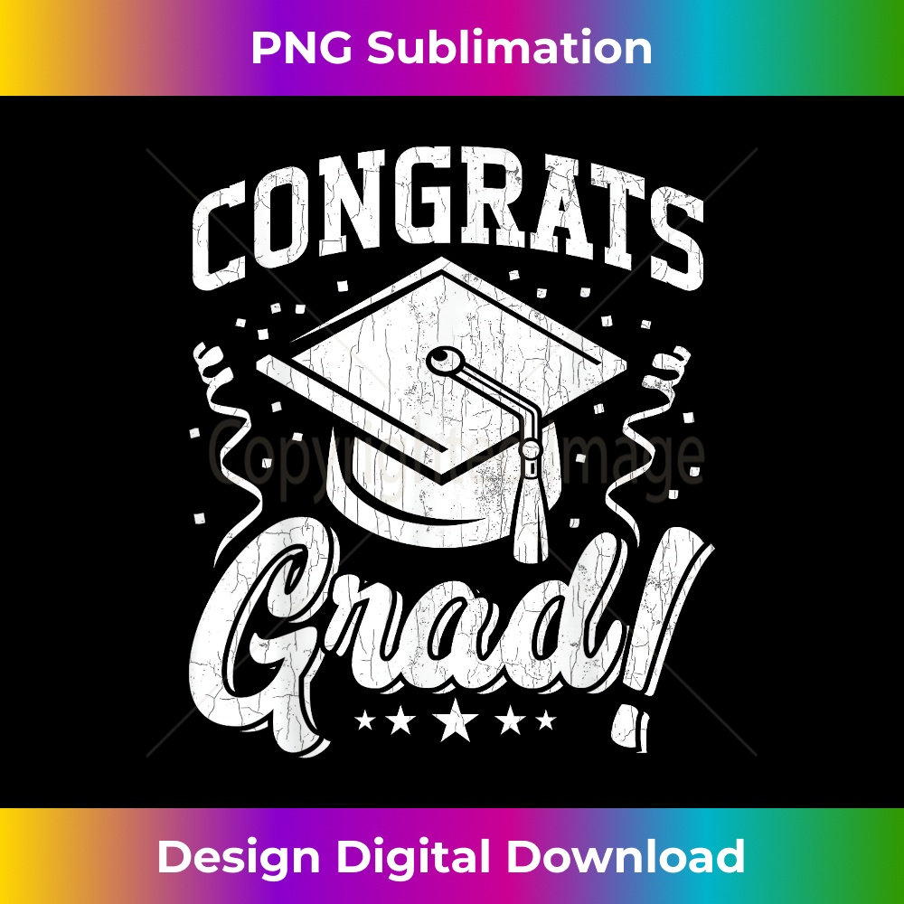 Congrats Grad Funny Graduate Graduation Graphic - Classic Su | Inspire ...