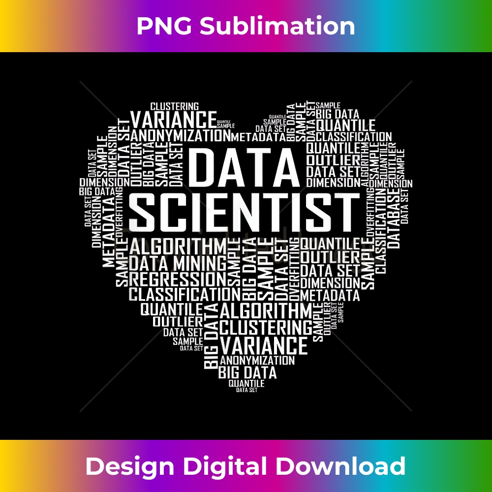 Proud Data Scientist Heart Gift Data Science Graduation - So | Inspire ...