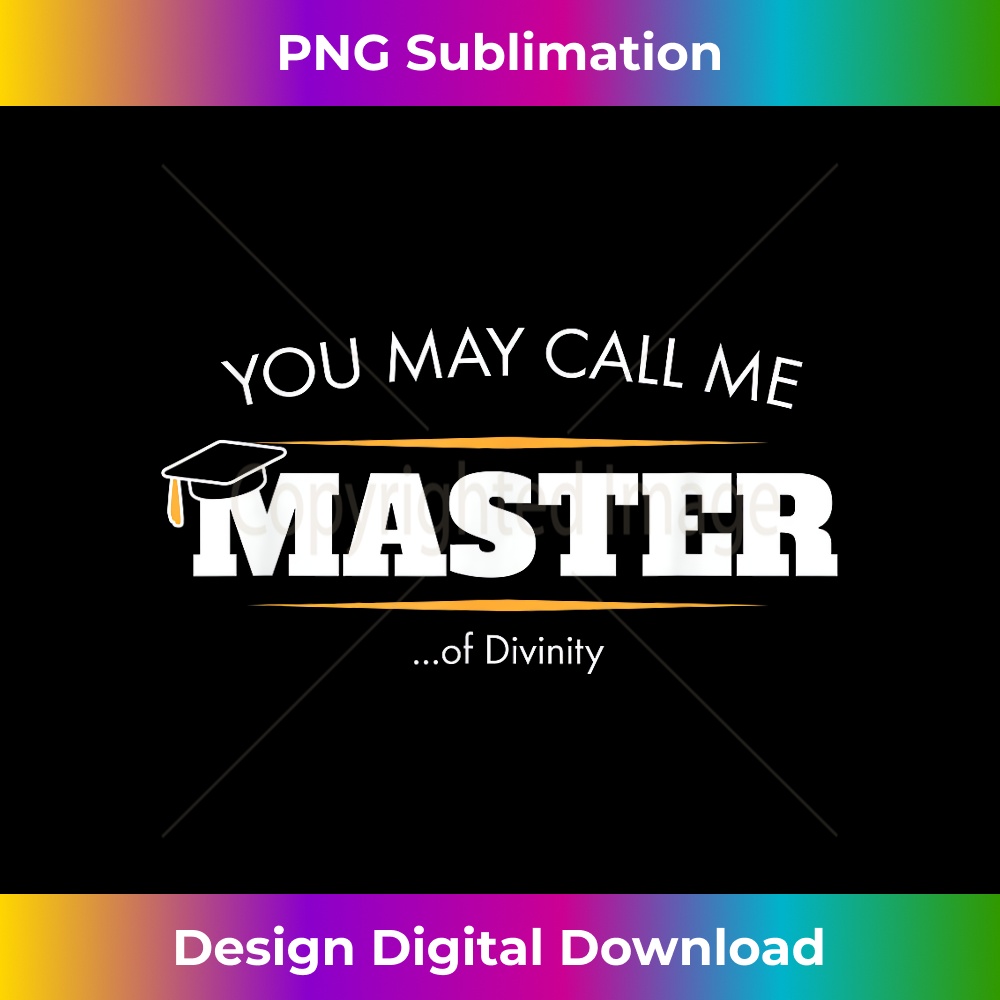 Master of Divinity Funny Graduation Gift - Luxe Sublimation | Inspire ...