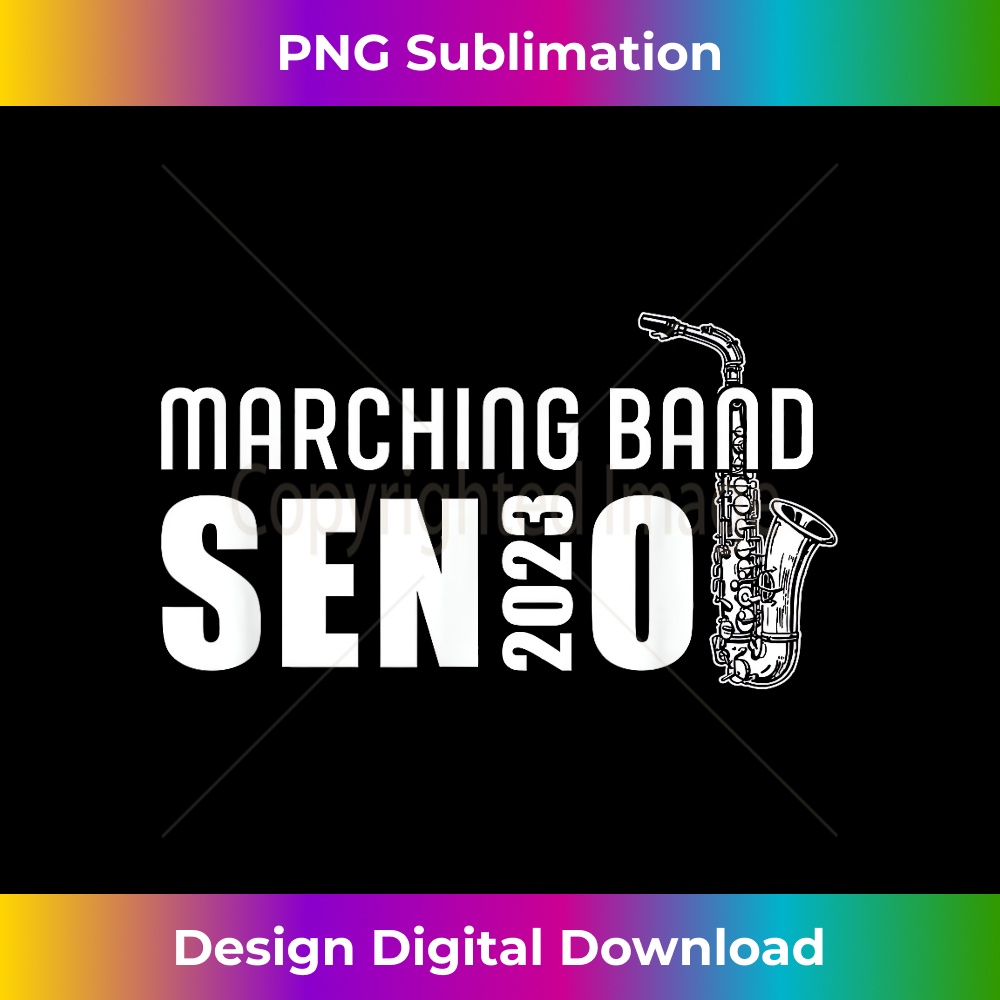 2023 Senior Saxophone Class of 2023 Marching Band Graduate - - Inspire ...