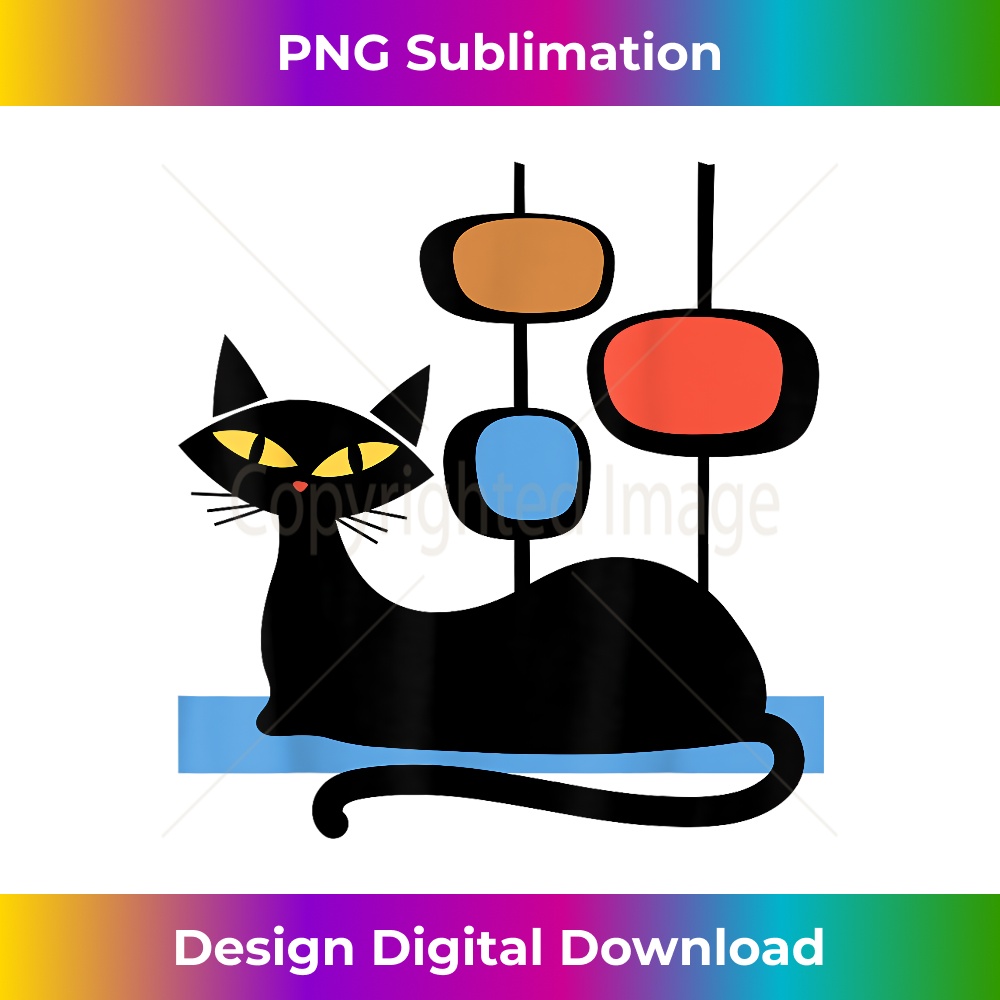 Retro Atomic Age Mid-Century Cat Vintage Space Modern Design - Inspire ...