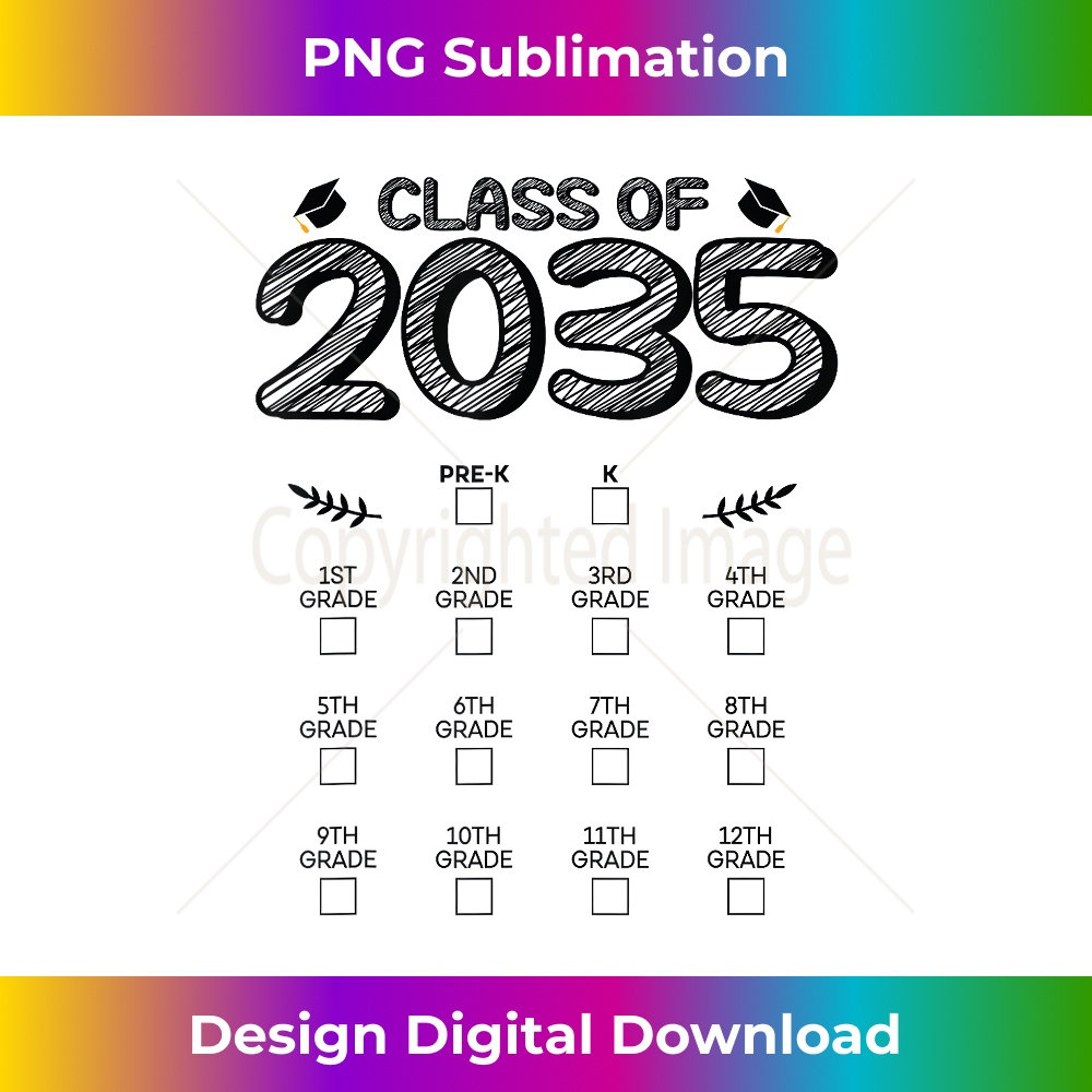 Class of 2035 Graduation First Day of School Grow With Me - - Inspire ...