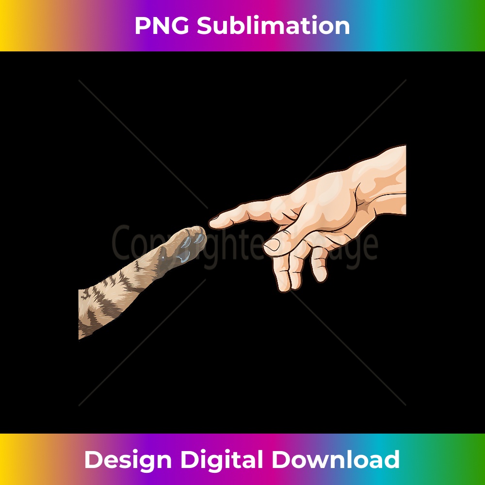Creation of Adam Hands Cat Michelangelo Touch Of God - Eco-F | Inspire ...