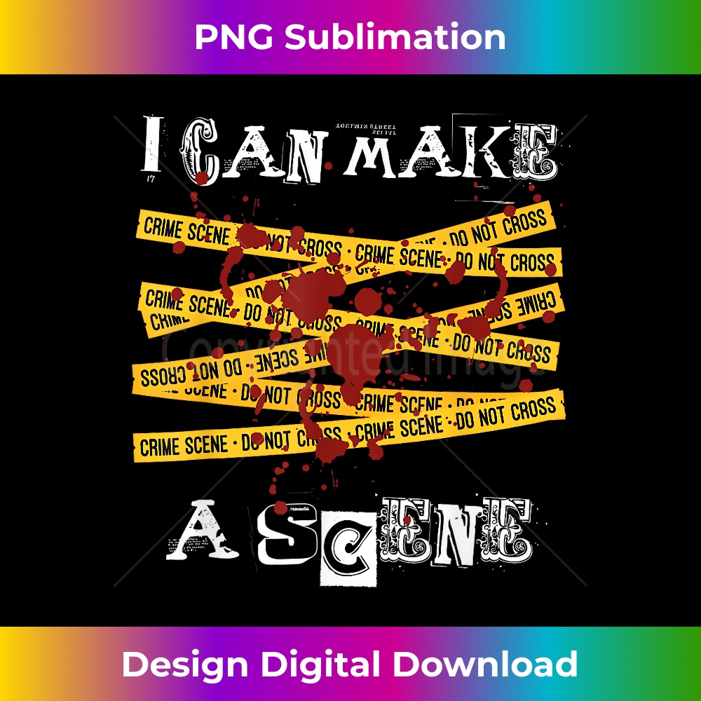 True Crime I Can Make a Scene Crime Scene Tape Graphic - Sle | Inspire ...
