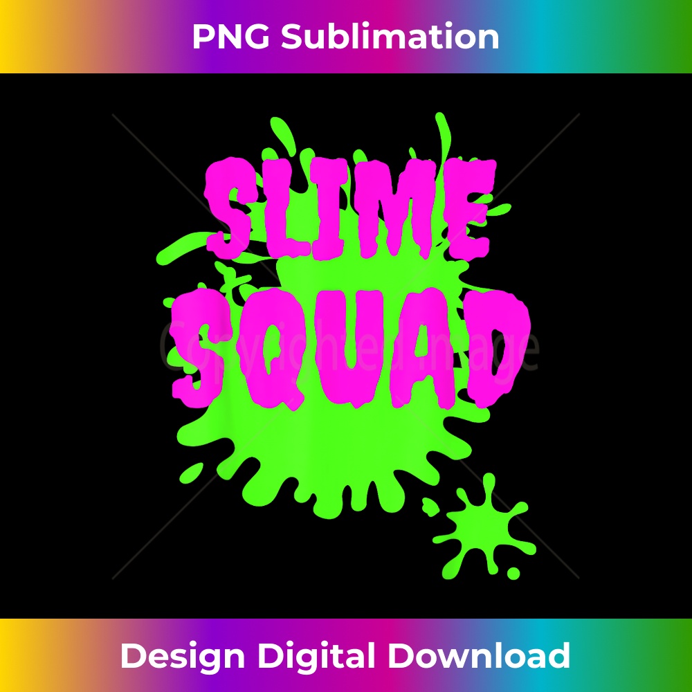 Slime Squad Cool Slime Lover Horror Font Slime Party - Time | Inspire Uplift