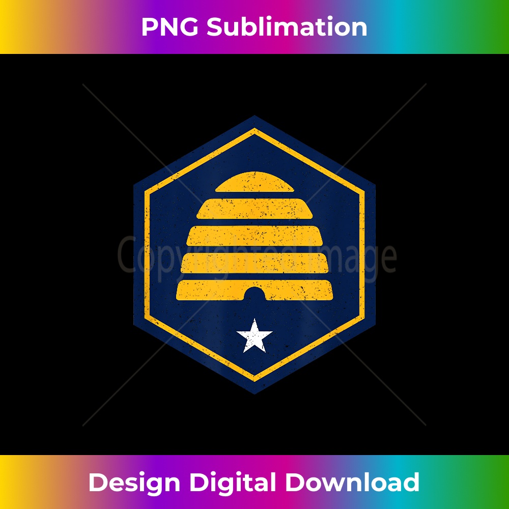 NEW FLAG OF UTAH BEEHIVE SYMBOL - Sleek Sublimation PNG Down | Inspire ...