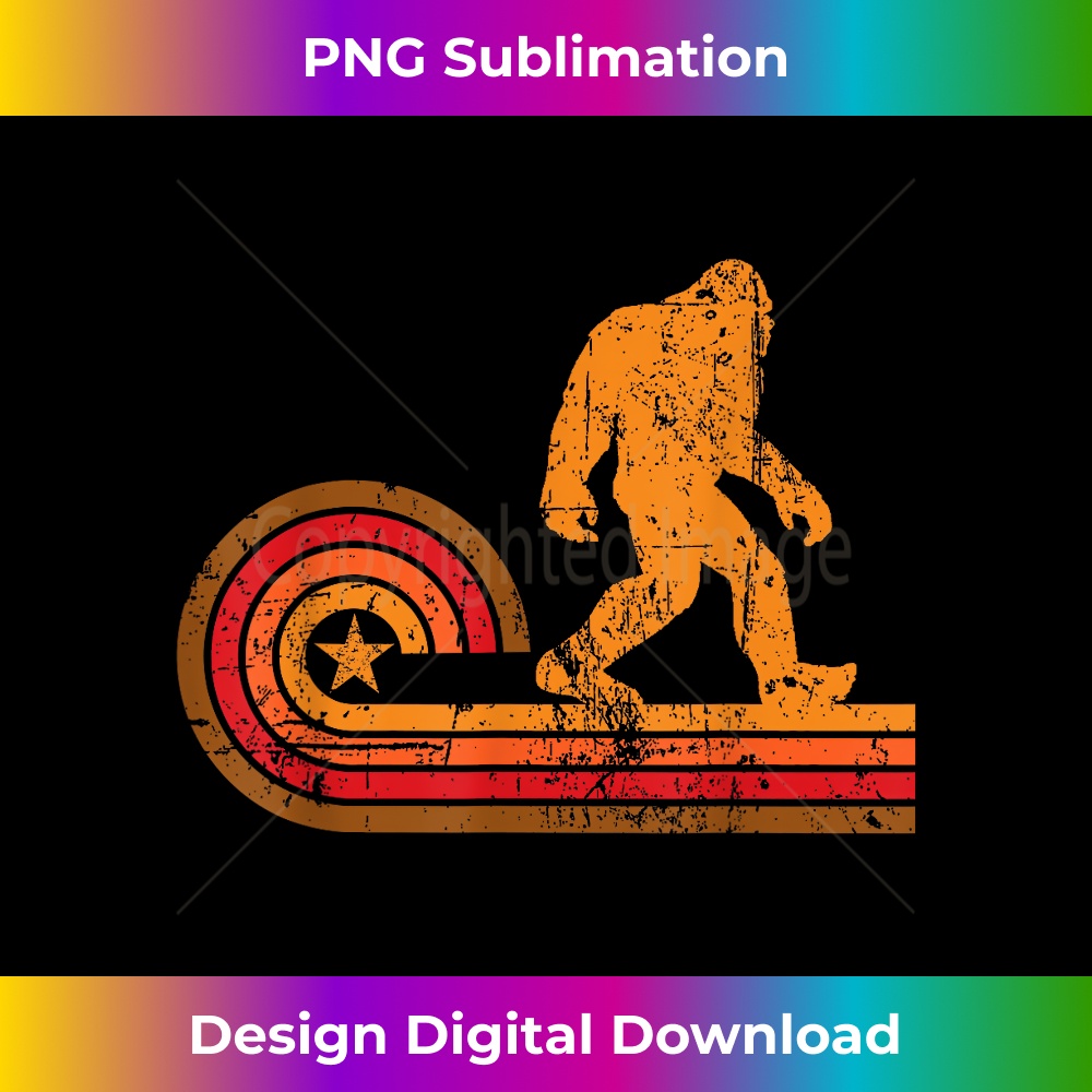 1970's Retro Style Bigfoot Silhouette Sasquatch - Artisanal - Inspire ...