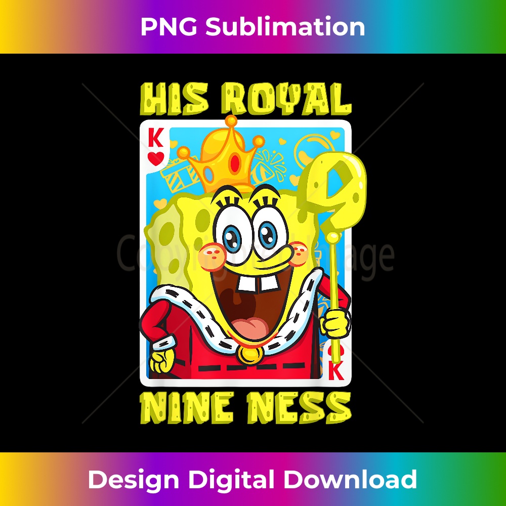 Mademark x SpongeBob SquarePants - SpongeBob His Royal Nine - Inspire ...