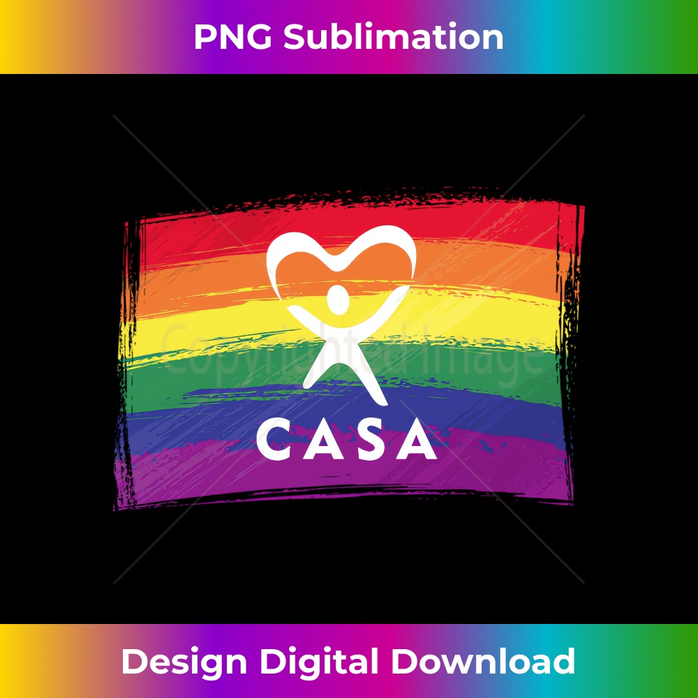 CASA Court Appointed Special Advocates Logo with Rainbow Lon | Inspire ...
