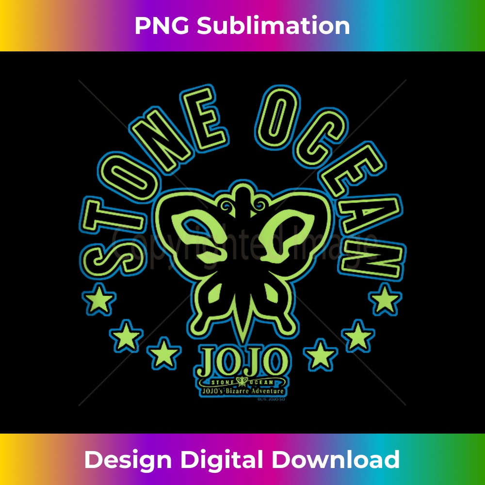 JoJo's Bizarre Adventure Part 6 Stone Ocean Butterfly Logo T | Inspire ...