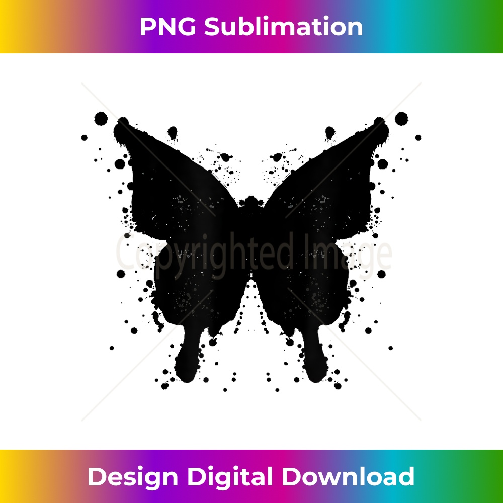 Rorschach ink splatter butterfly - Sleek Sublimation PNG Dow | Inspire ...