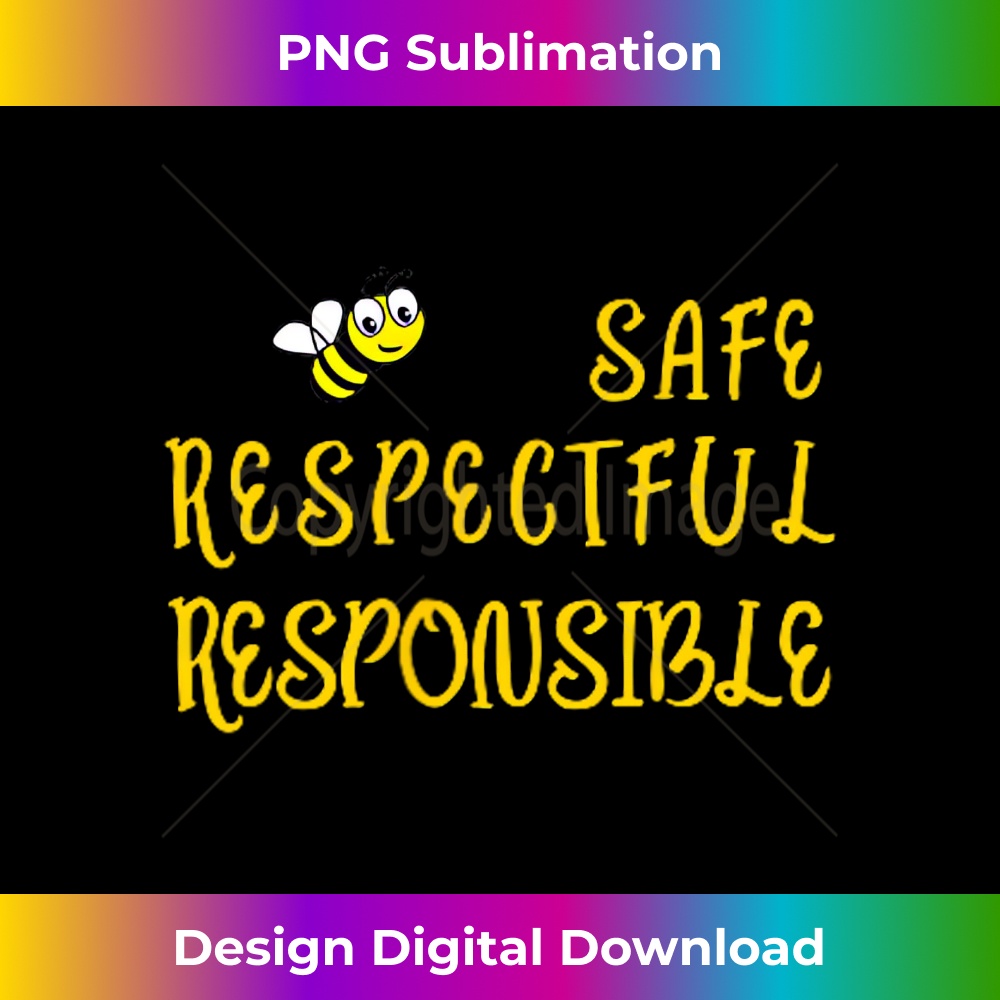 Be Safe Respectful Responsible Pocket T For Teachers - Chic | Inspire ...