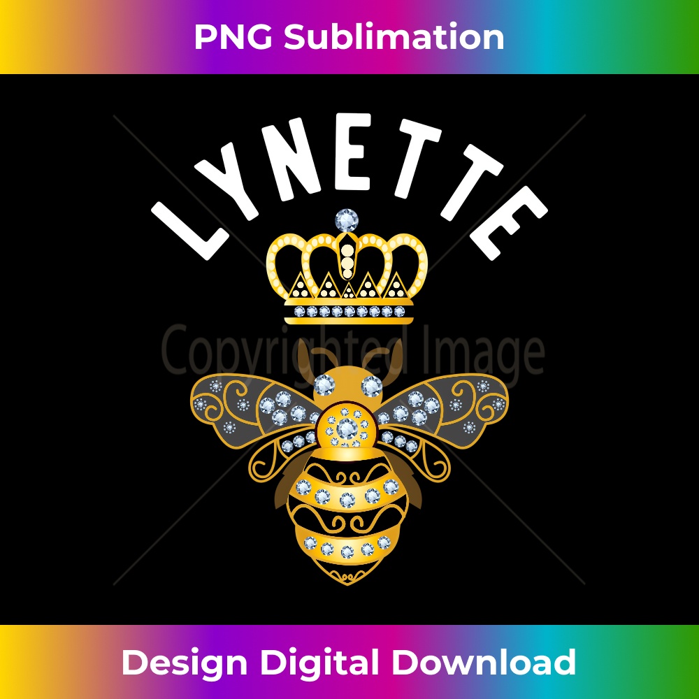 Lynette Name Lynette Birthday Gifts Queen Crown Bee Lynette | Inspire ...