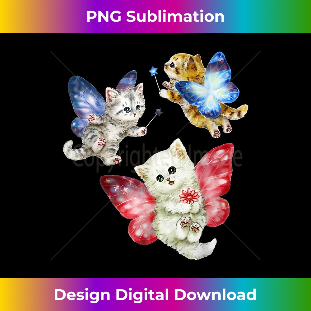 Fairy Cute Cats Kitten Fly A Butterfly Cat Kitten - Edgy Sub | Inspire ...