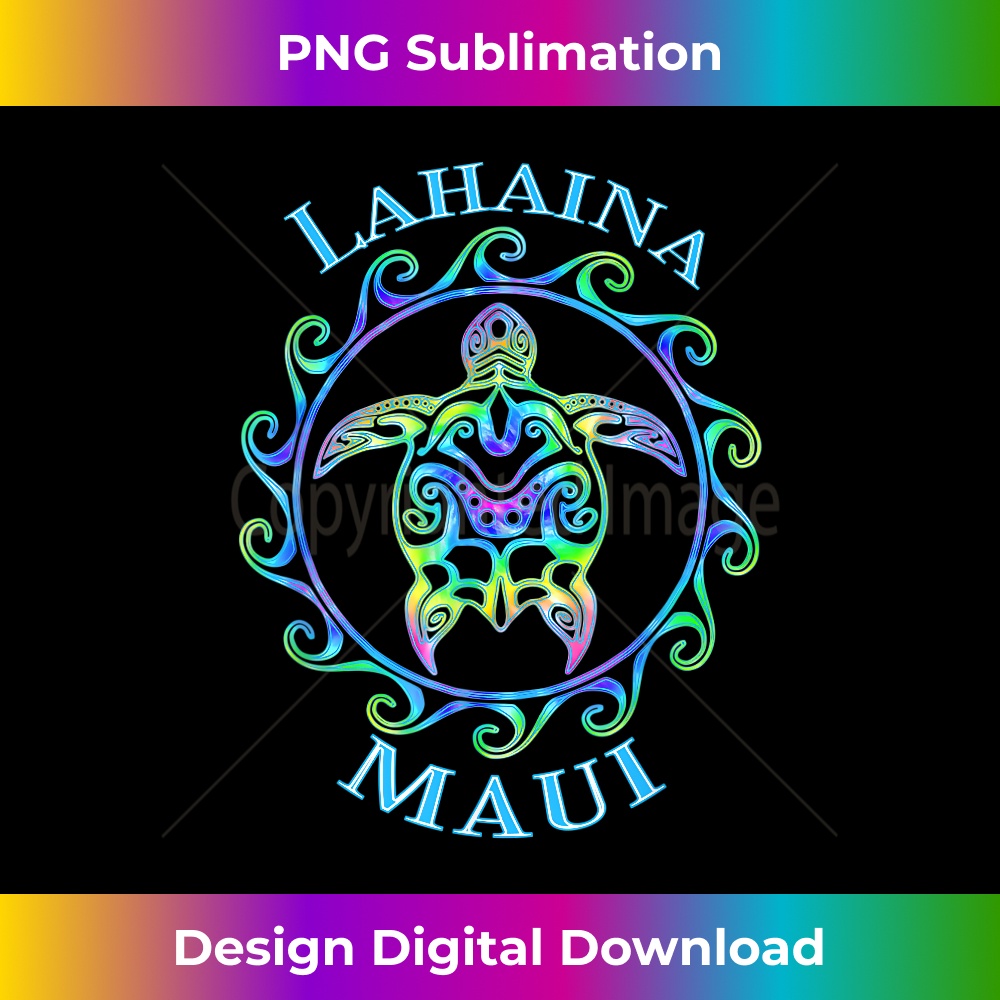 Lahaina Maui Hawaii Vacation Colorful Turtle - Minimalist Su | Inspire ...