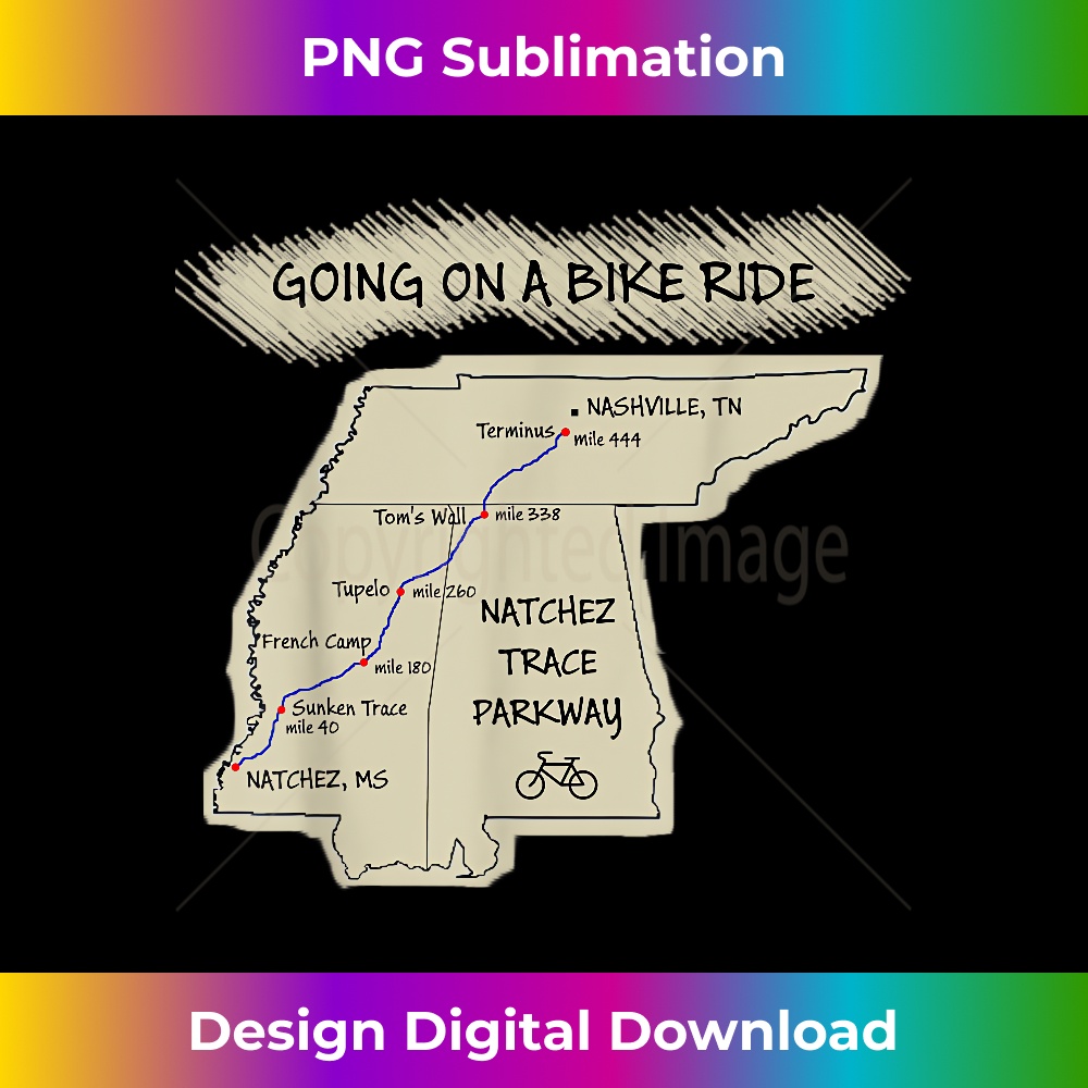 Bike the Natchez Trace Parkway, Route Map - Sleek Sublimatio | Inspire ...