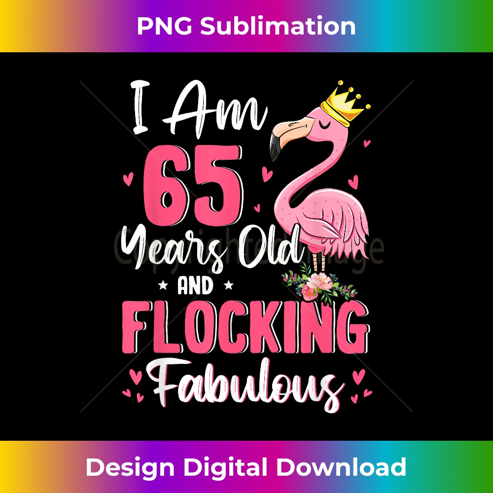 I Am 65 Years Old And Flocking Fabulous Funny 65th Birthday | Inspire ...